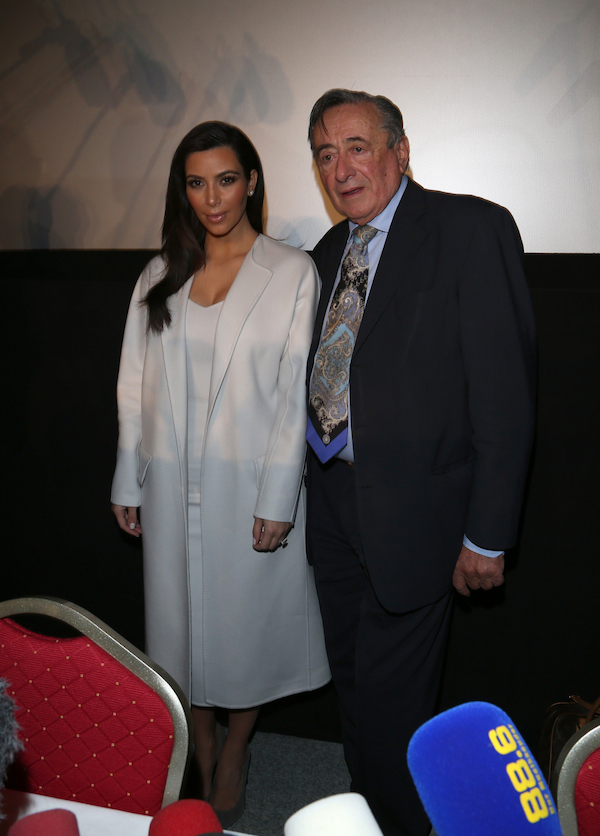 Dlisted | Kim Kardashian at a press conference for the Opera Ball in ...