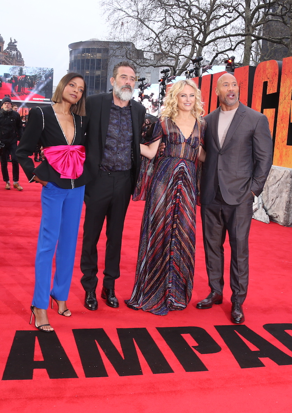 Dlisted | Rampage film premiere in London